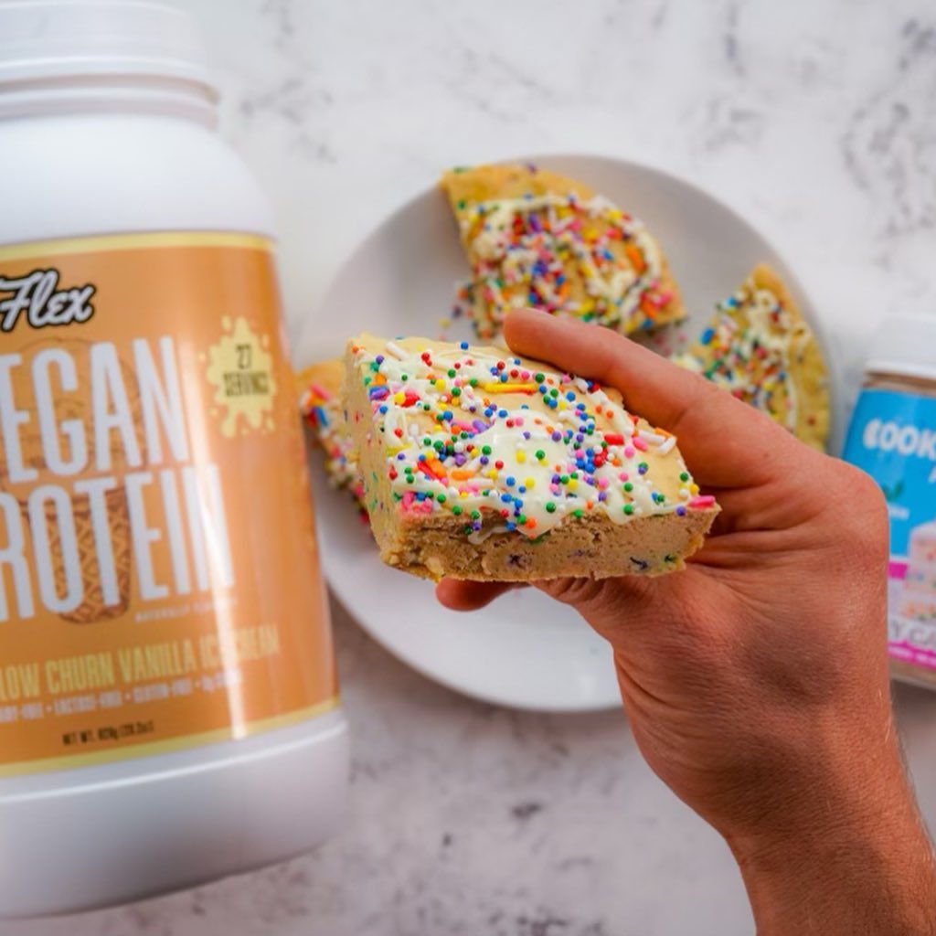 Funfetti Protein Blondies – Protein Cookie Butter Powder