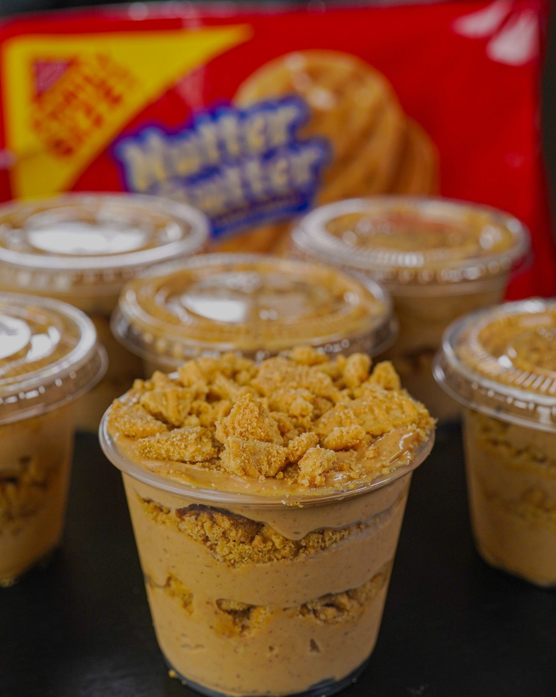 167 Cal Nutter Butter Protein Dessert Cups – Protein Cookie Butter Powder
