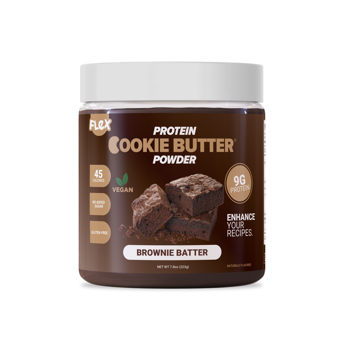 Vegan Brownie Batter – Protein Cookie Butter Powder