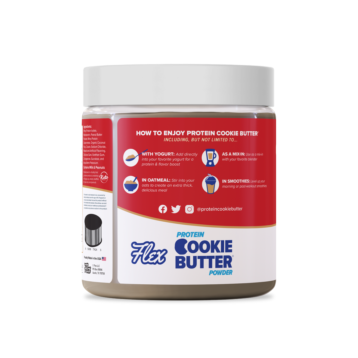 Peanut Nutter Cookie – Protein Cookie Butter Powder