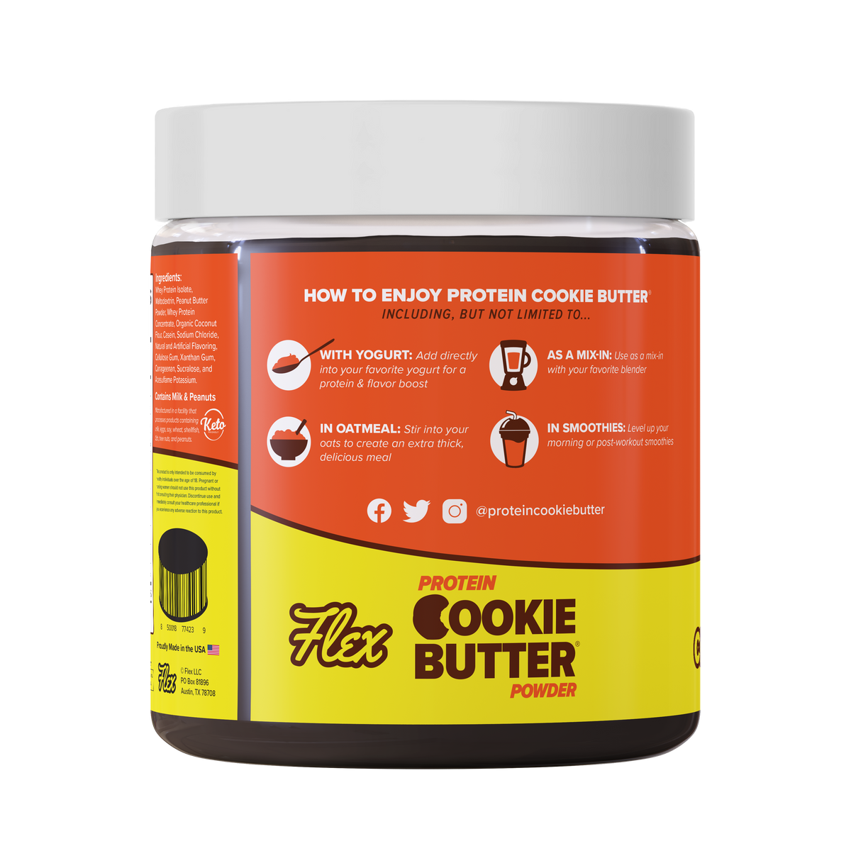 Chocolate Peanut Butter Cup – Protein Cookie Butter Powder