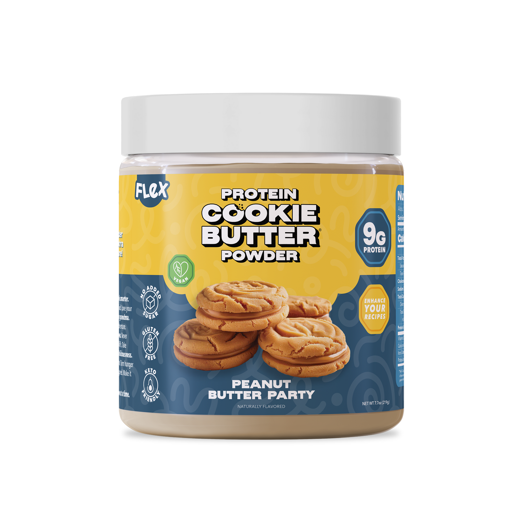 Low Calorie Protein Cookie Butter Powder | 45 Calories & Keto Friendly