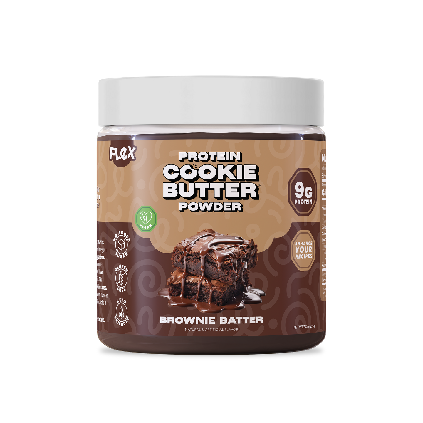 Low Calorie Protein Cookie Butter Powder | 45 Calories & Keto Friendly